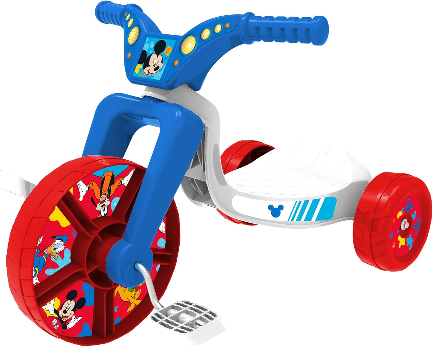 Amazon.com: Mickey Mouse Toddler Kids Ride-On 8.5" Fly Wheels Junior ...