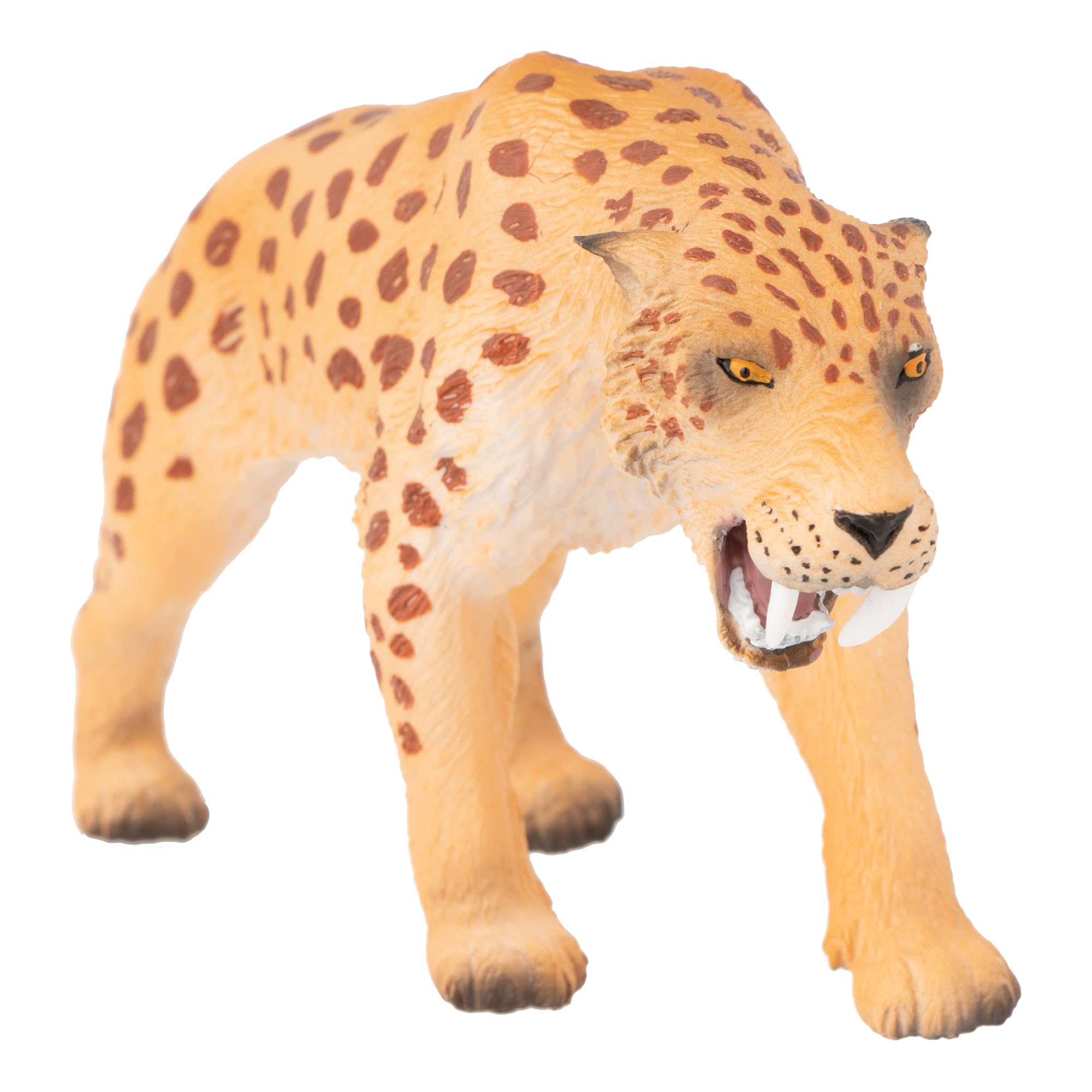 MOJO Smilodon Prehistoric Dinosaur Model Toy Figure : Amazon.co.uk ...