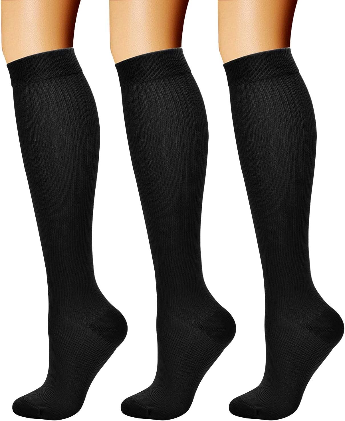 Amazon.com: JOBST Relief Knee High Graduated Compression Socks, 20-30 ...