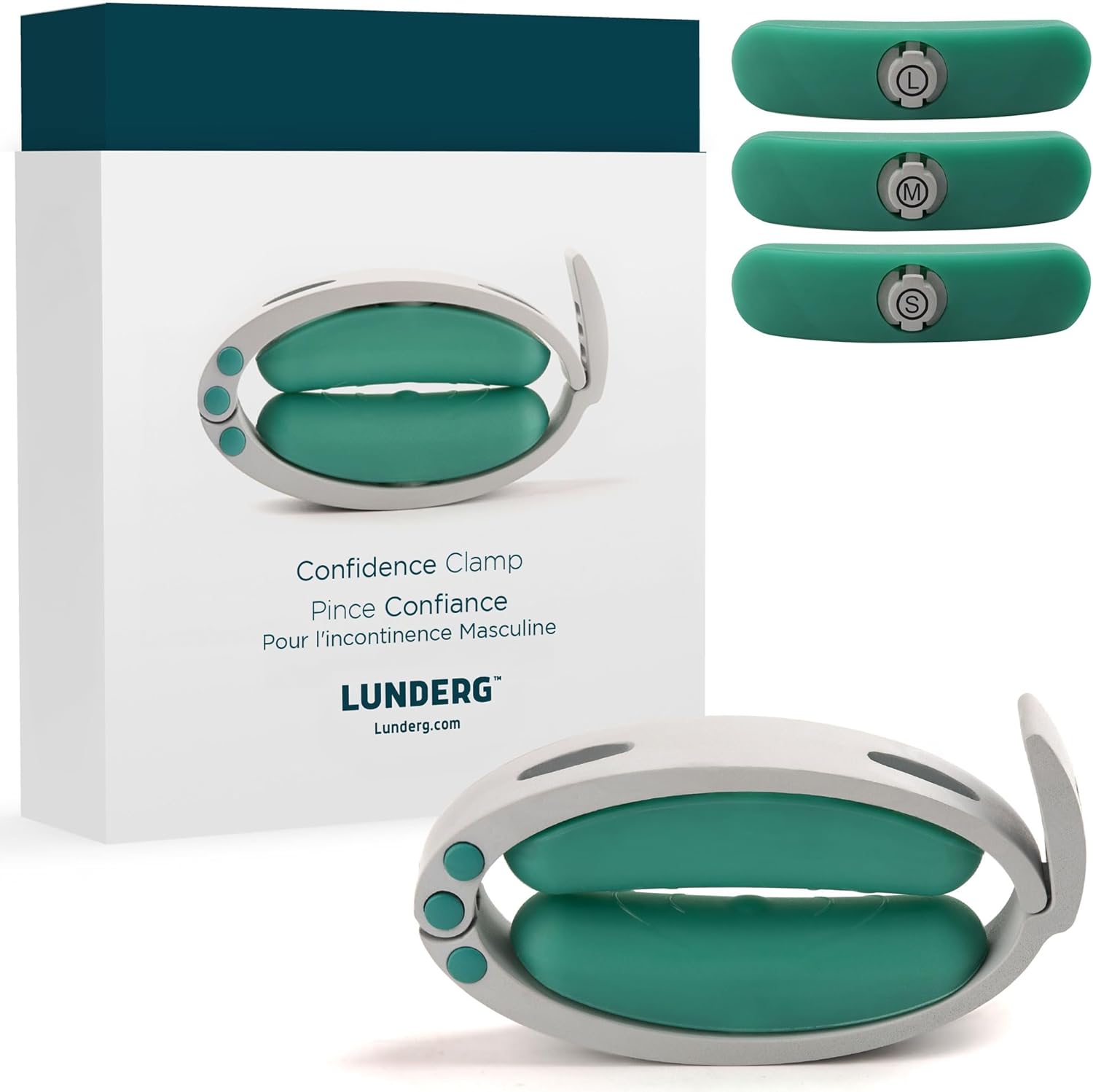 NEW Confidence Clamp by Lunderg - The Original Incontinence Clamp for ...