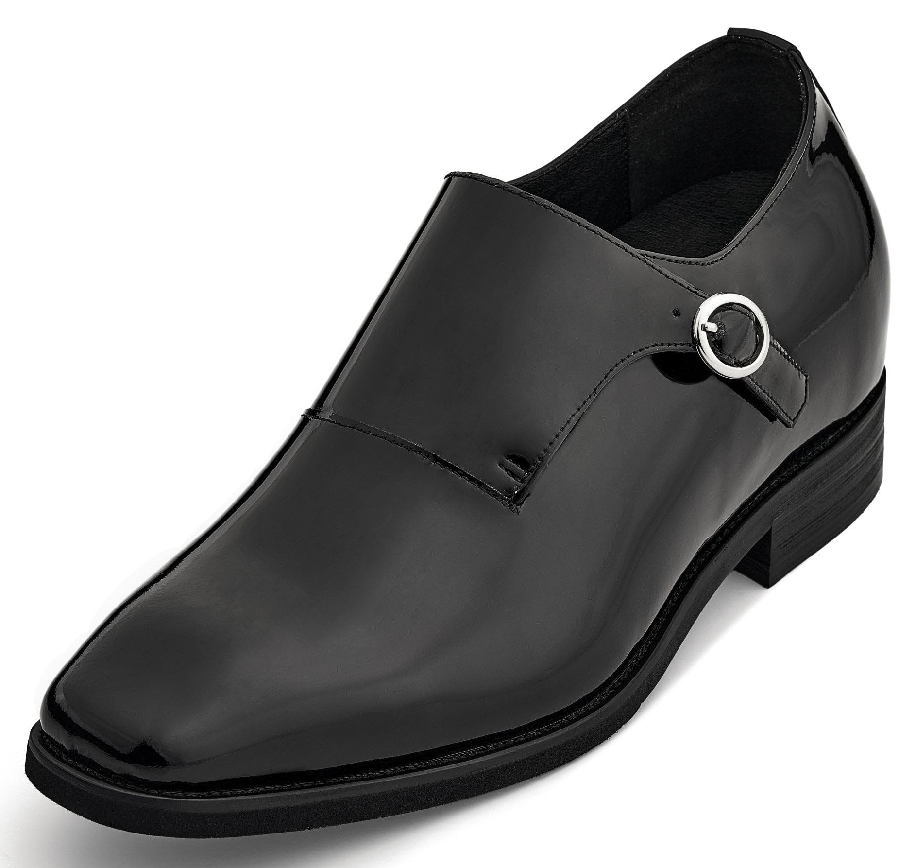 Amazon.com | CALTO Men's Invisible Height Increasing Elevator Shoes ...