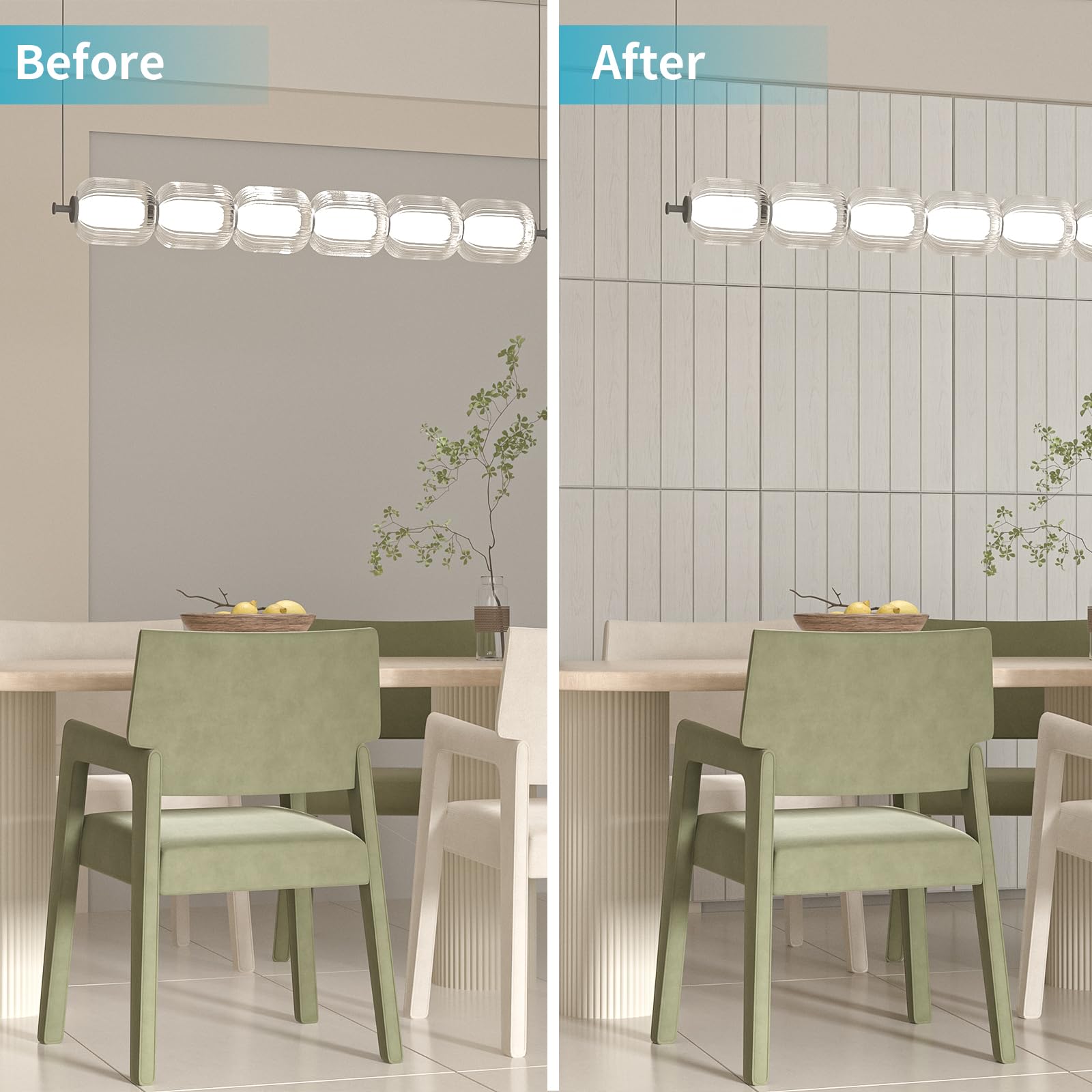 Snapklik.com : Slat Wall Panels Peel And Stick Foam, 10Pcs 53 SqFt 3D ...