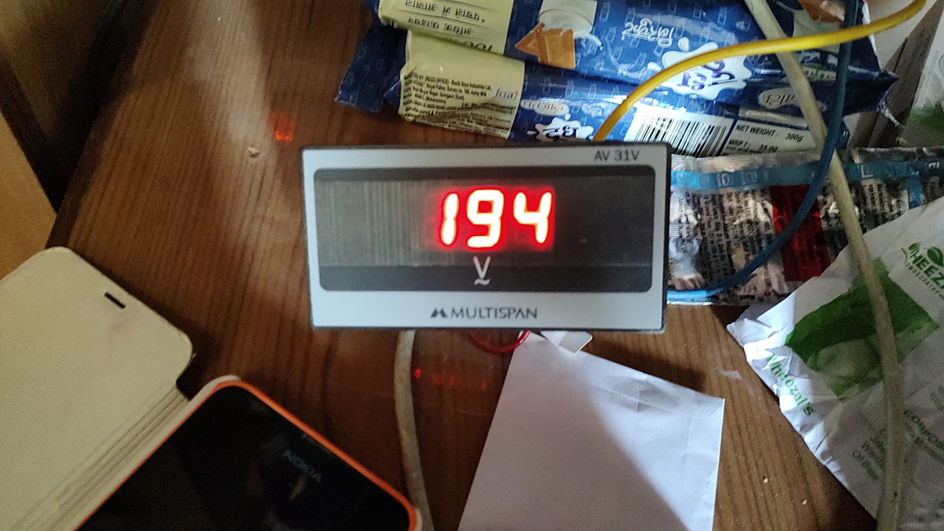 Multispan AV-31V AC Digital Volt Meter : Amazon.in: Industrial & Scientific