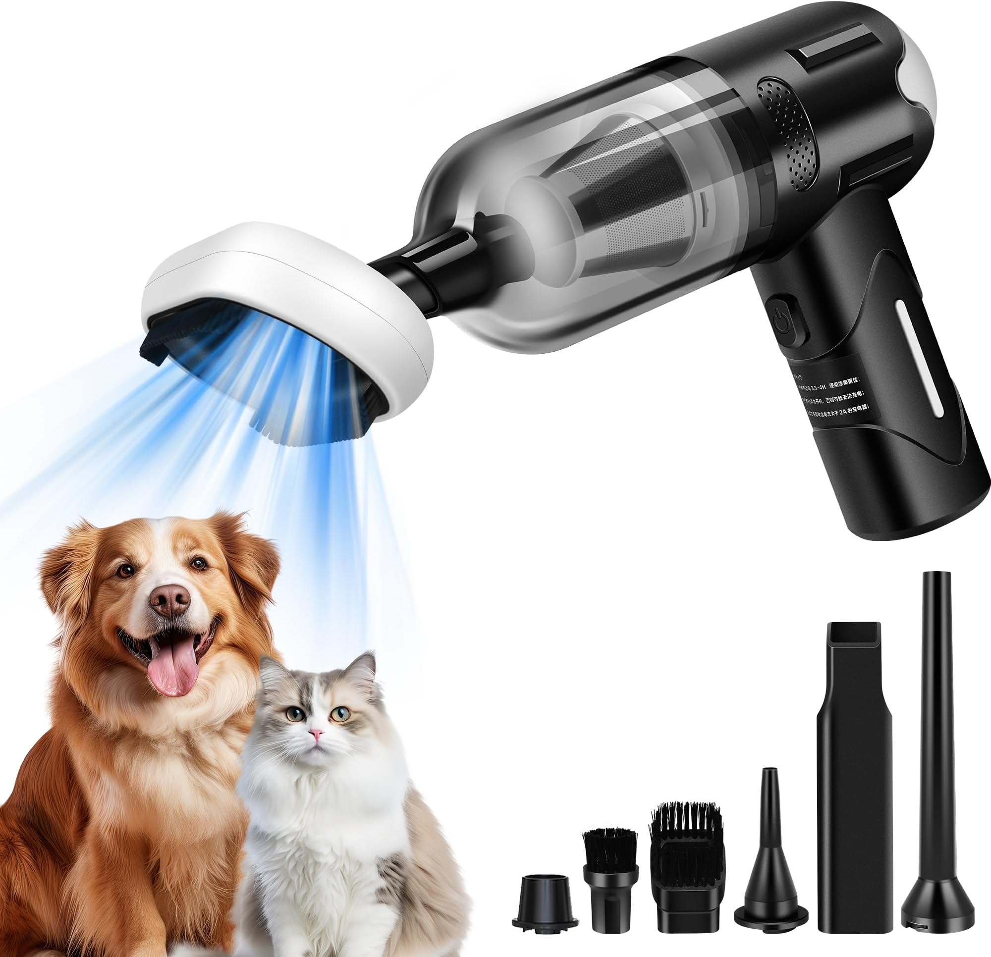 Amazon.com: Hasfu Handheld Vacuum Cordless Car Vacuum Cleaner with ...