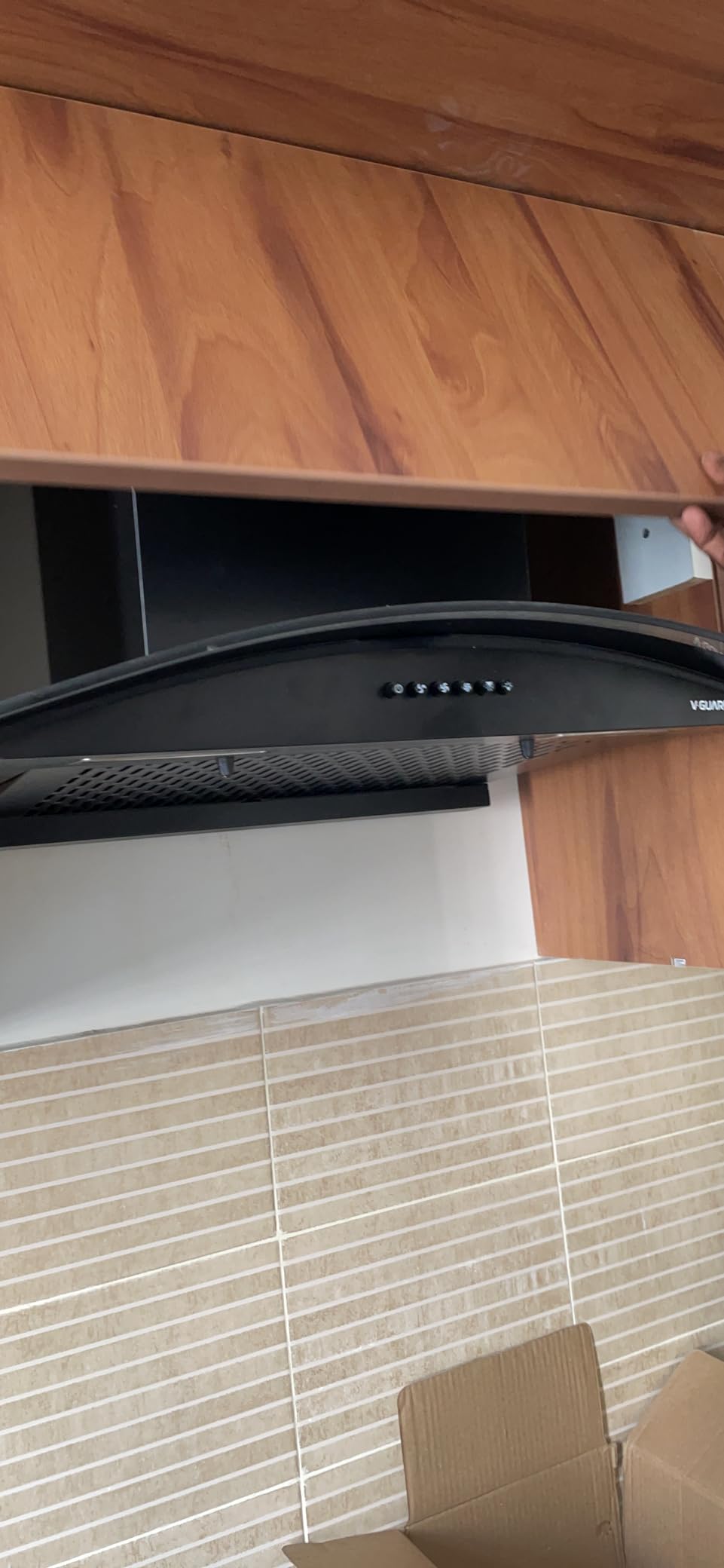 V-Guard Y10 Filterless Kitchen Chimney | 60 cm | 1200 m³/h High Suction ...