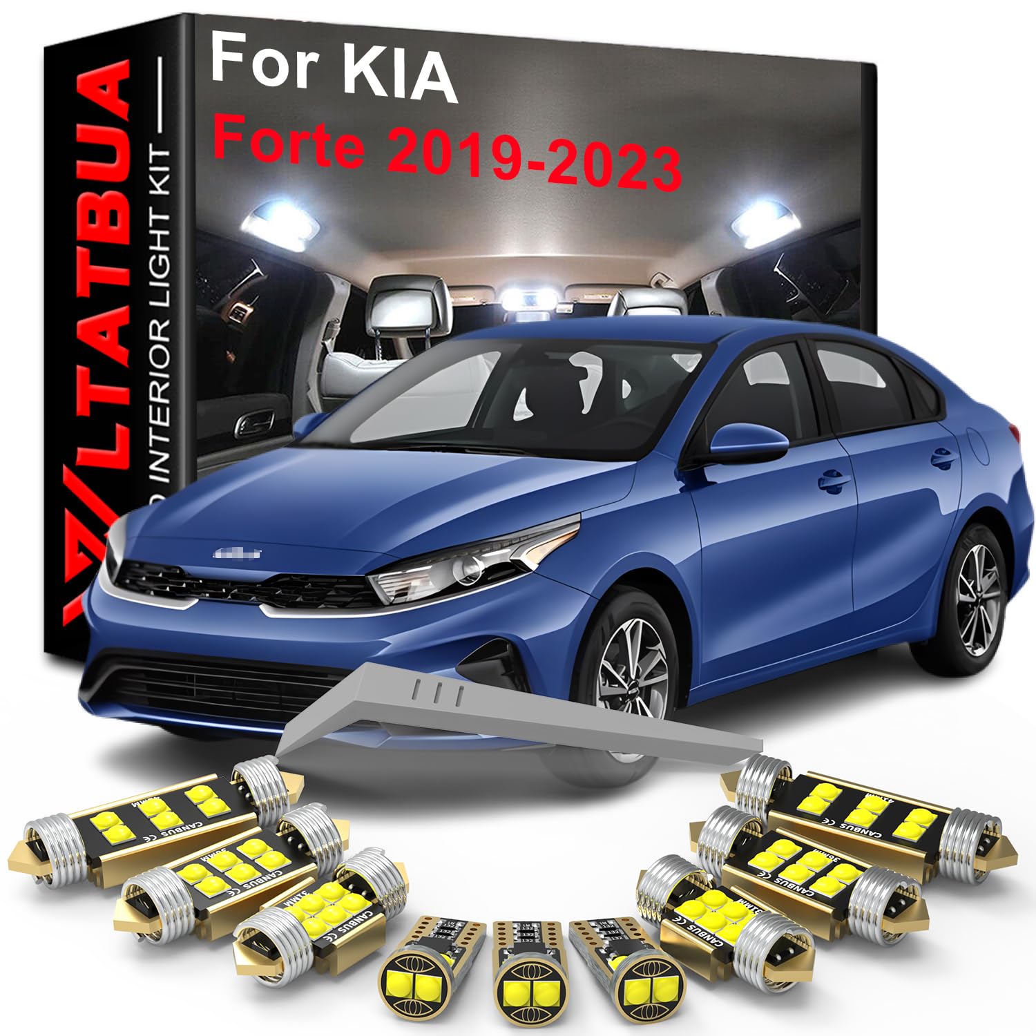Amazon.com: WLTATBUA LED Interior Light Kit Package Replacement for KIA ...