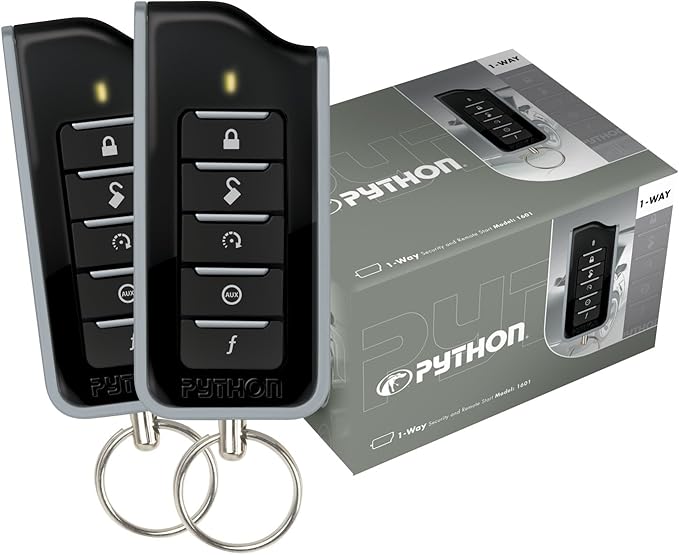 Amazon.com: Python 1401 Remote Start/Keyless Entry System : Automotive