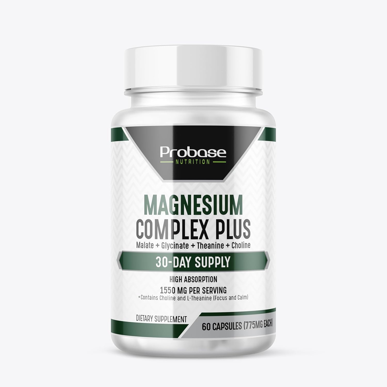 Amazon.com: Probase Nutrition Magnesium Complex Plus with Magnesium ...