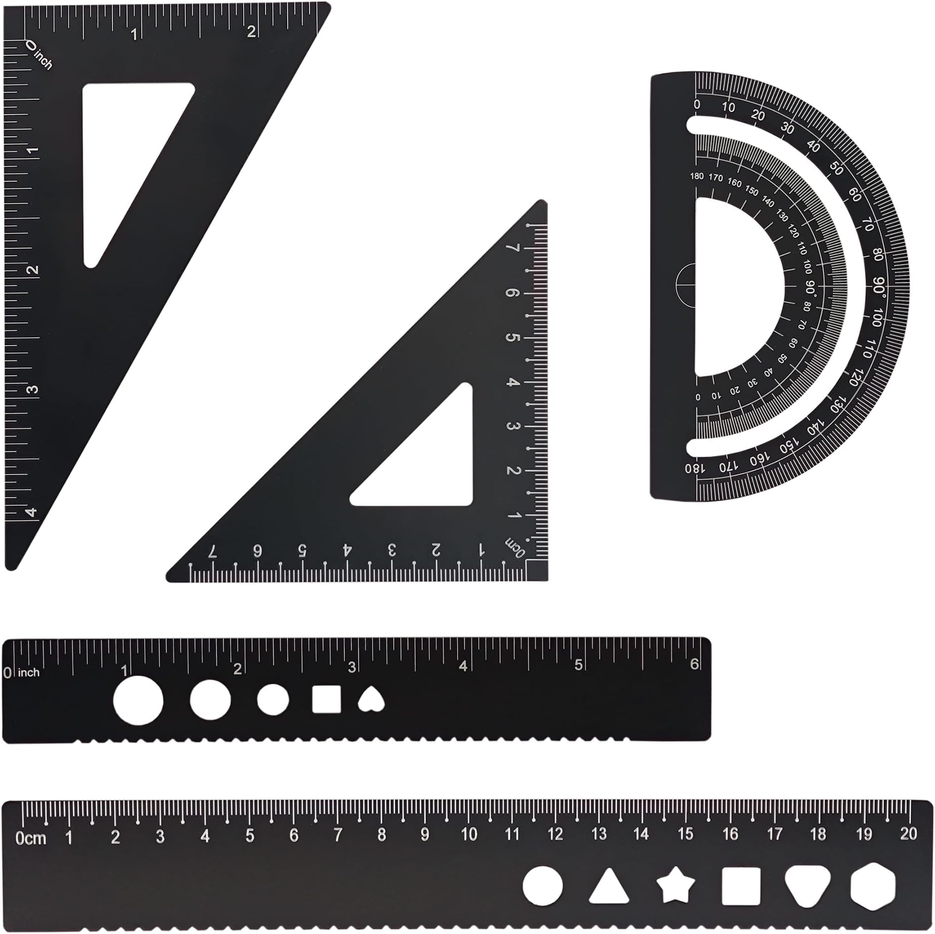 Amazon.com : Mr. Pen- Geometry Set, 4 Pack, Light Pink, Metal Geometry ...