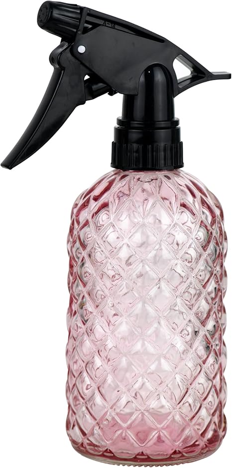 Amazon.com: Glass Handheld Spray Bottle - 12oz Refillable Bottle ...