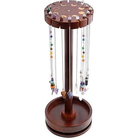 Amazon.com: Trinqueta Tripod Wooden Pendulum Stand, Dowsing Pendulum ...