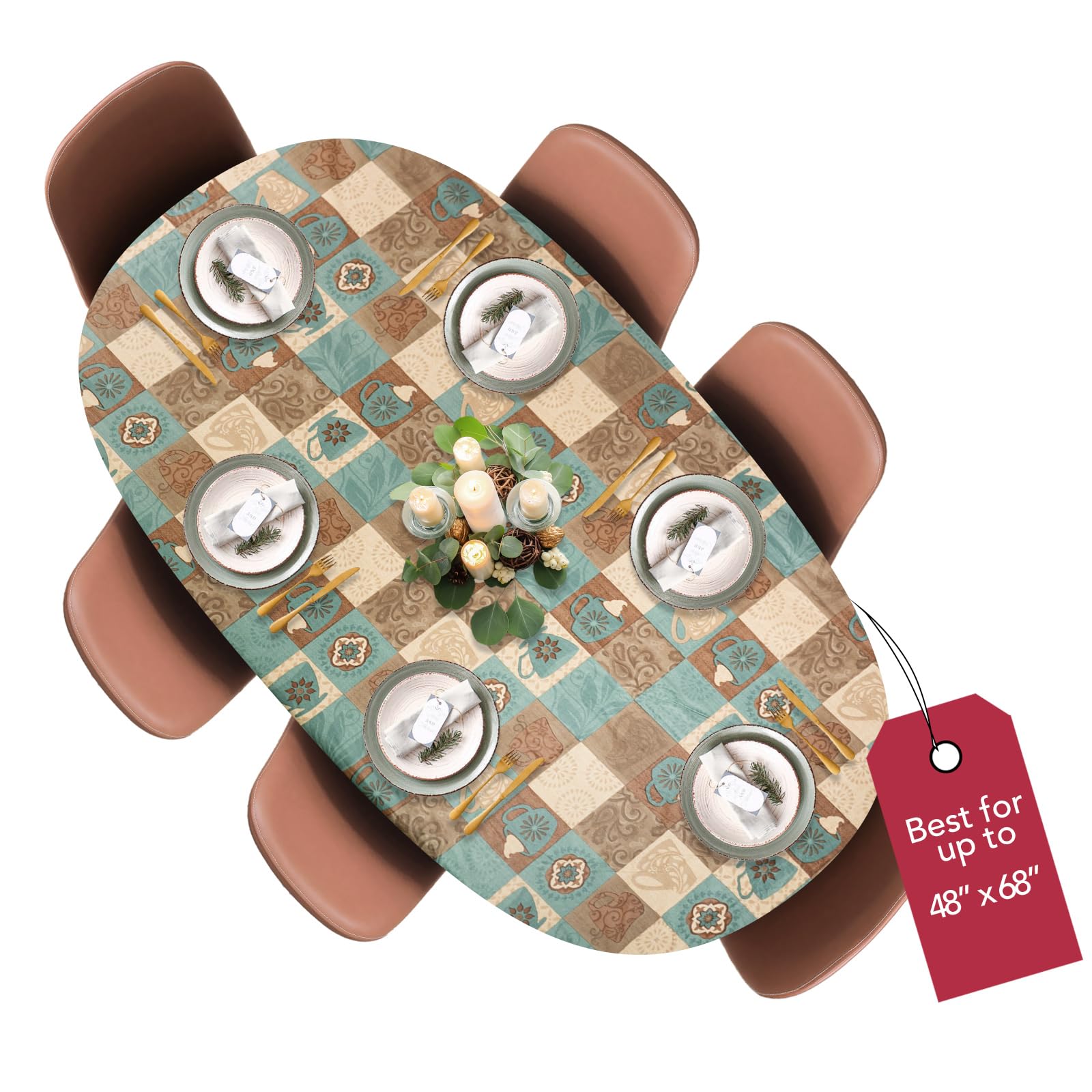 Amazon.com: Covers For The Home Deluxe Elastic Edged Flannel Backed ...