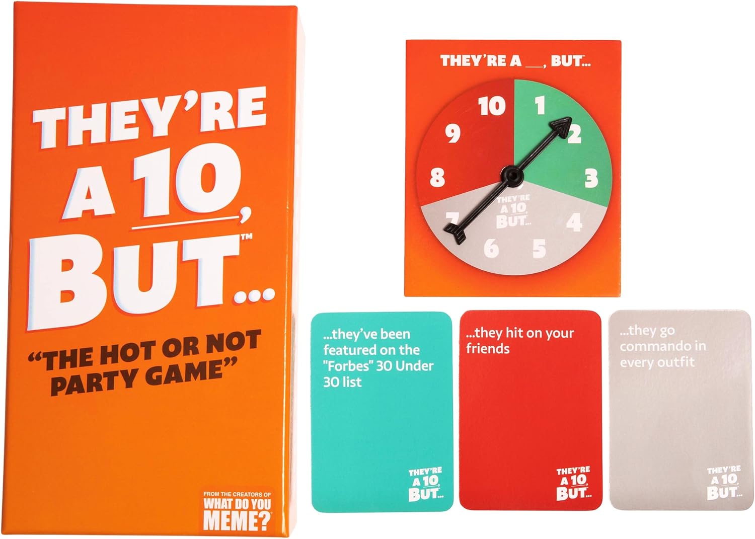 Amazon.com: They're a 10 But...The Hot or Not Party Game - by What Do ...