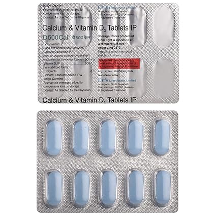 D500Cal - Strip of 10 Tablets : Amazon.in: Health & Personal Care
