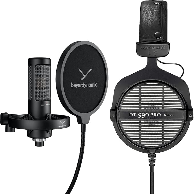 Amazon.com: beyerdynamic DT 990 PRO 80 Ohm Grey Open-Back Headphones ...