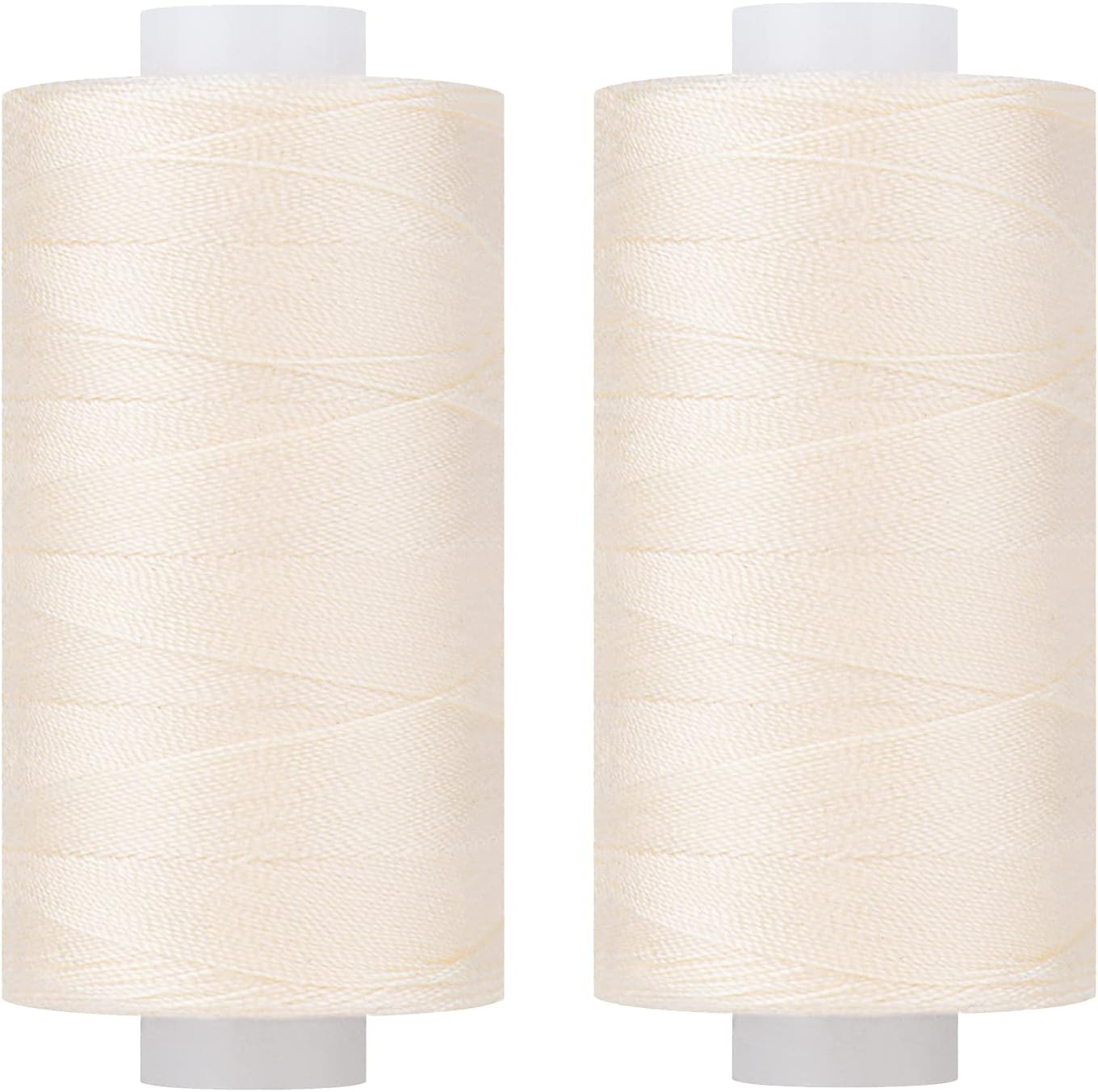 Amazon.com: Simthread All Purpose Thread Polyester 400Y Cream