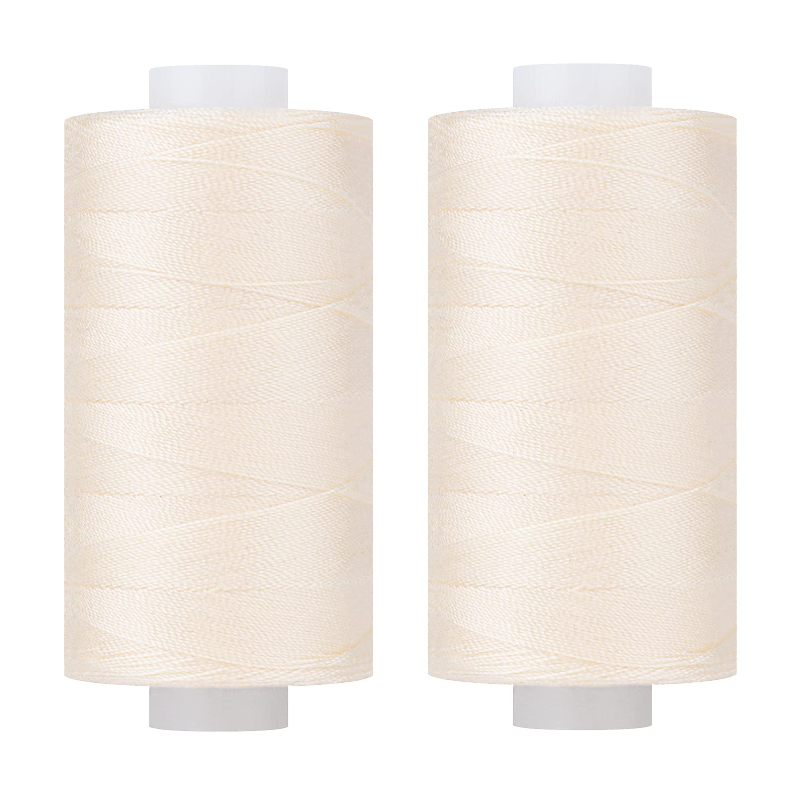 Amazon.com: Simthread All Purpose Thread Polyester 400Y Cream