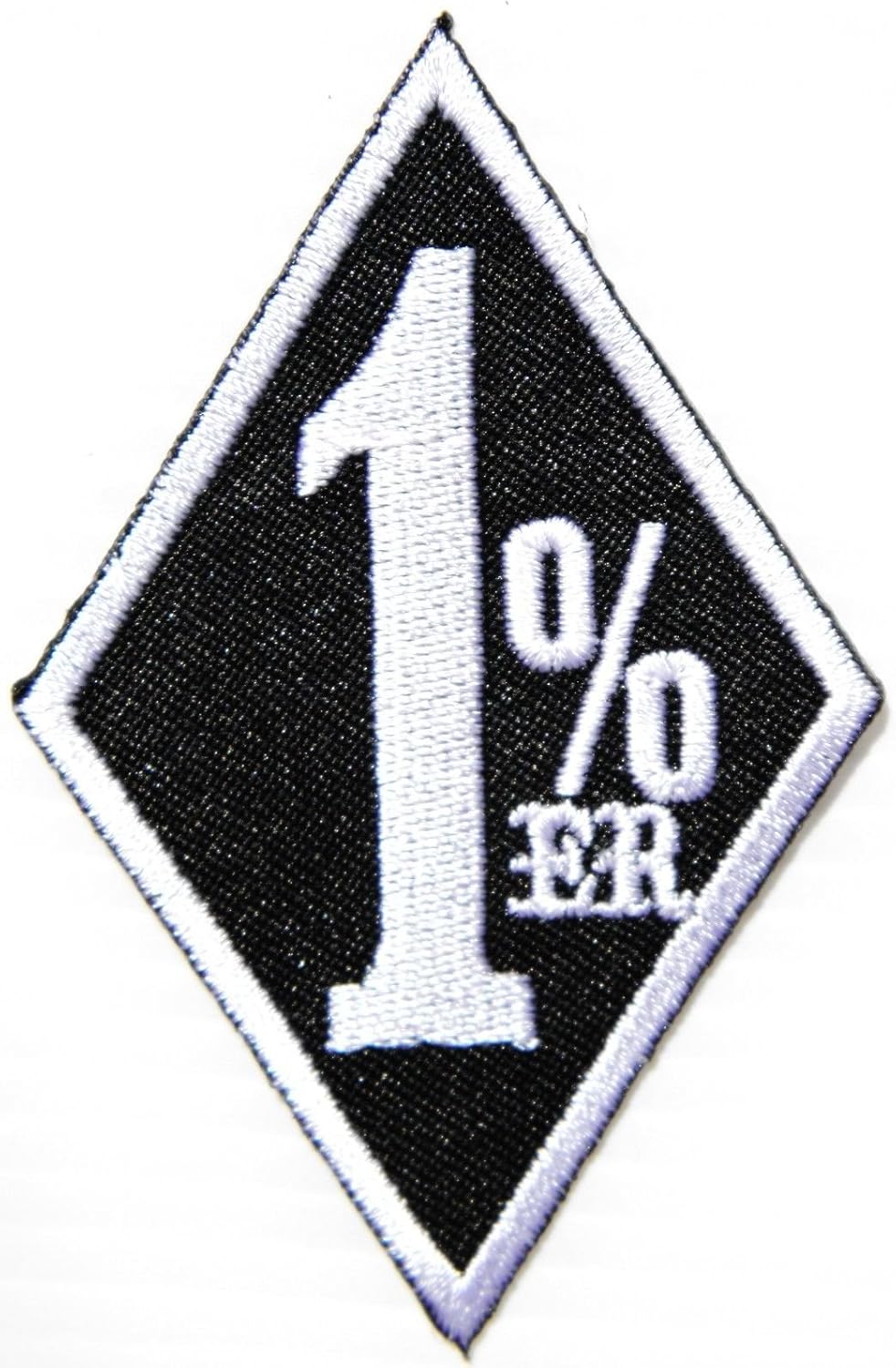 Amazon.com: Black One Percenter Outlaw Mc Motorcycle Biker Patch Iron ...