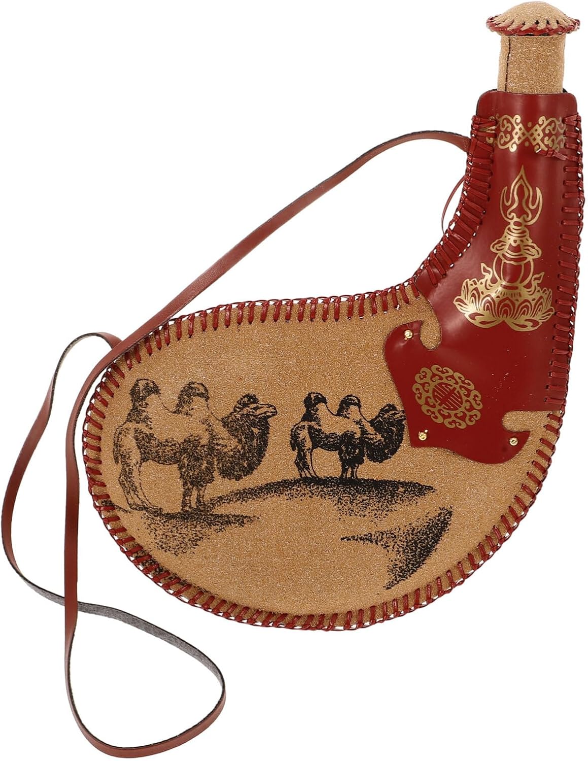 Amazon.com | Ciieeo Bota Wine Bag, Traditional Spanish Bota Bag Vintage ...