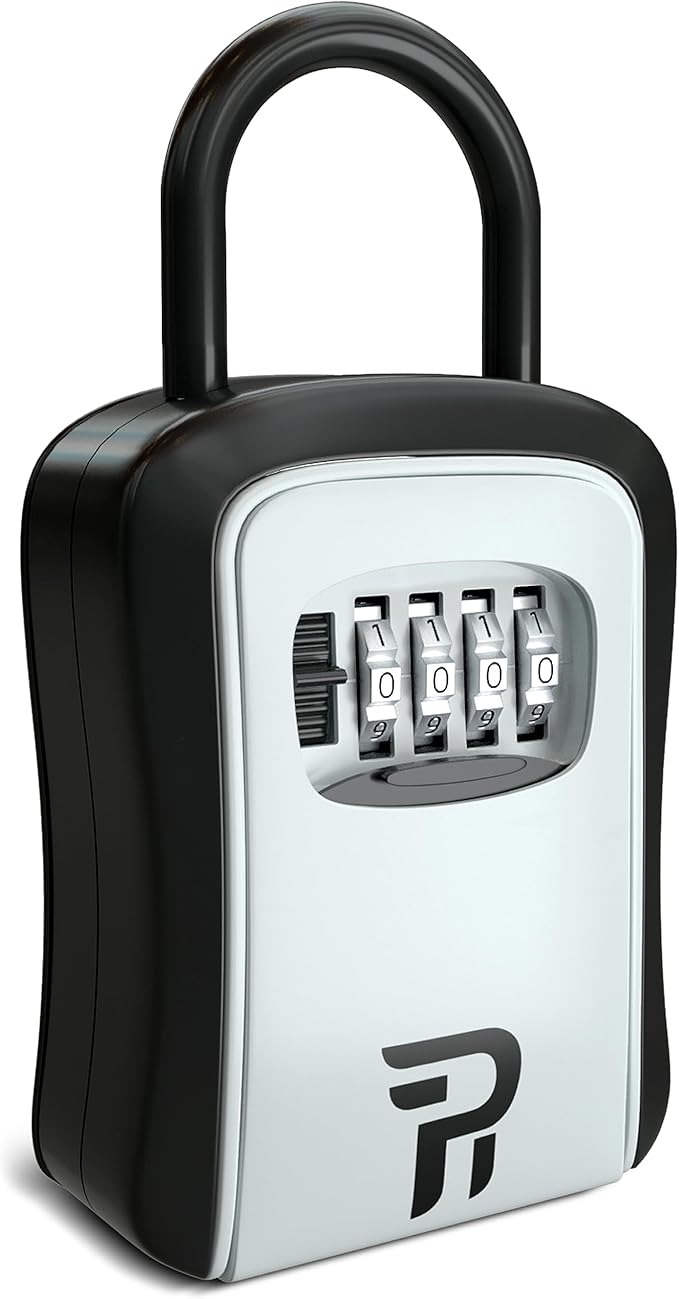 Key Lock Box for Outside - Realtor Lockbox for House Keys Outdoor ...