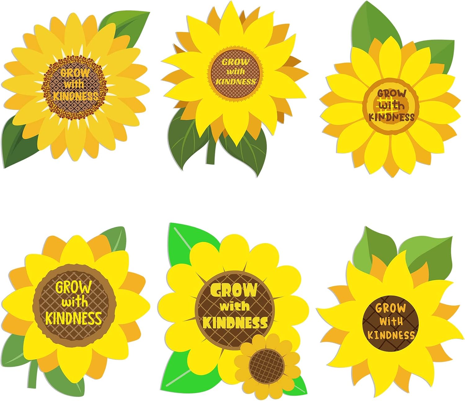 Amazon.com: Patelai 30 Set Sunflower Craft Kit Sunday School Crafts for ...