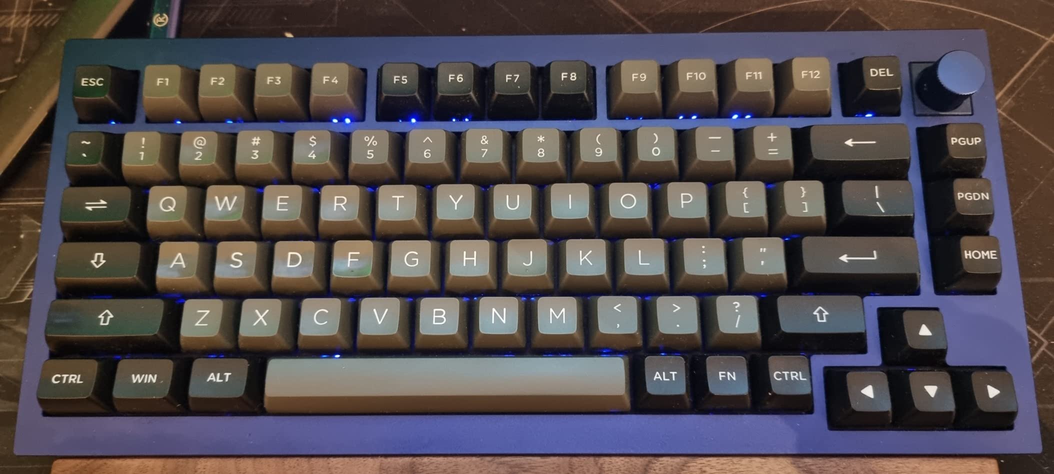 EPOMAKER AKKO 197-Key Black & Rose Keycaps Doube-Shot PBT ASA Profile ...