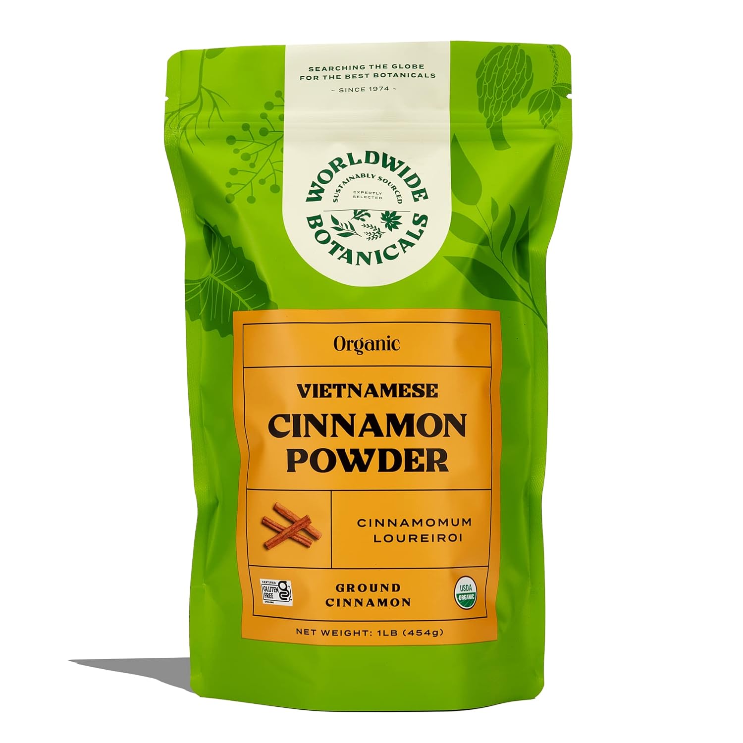 Amazon.com : Worldwide Botanicals Organic Cinnamon Powder - Premium ...