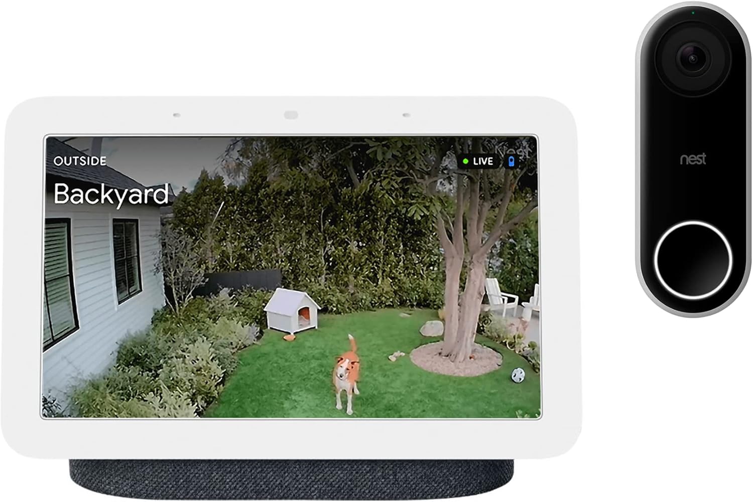 Amazon.com: Google Nest Hello Doorbell (Wired) Wi-Fi Video Doorbell ...