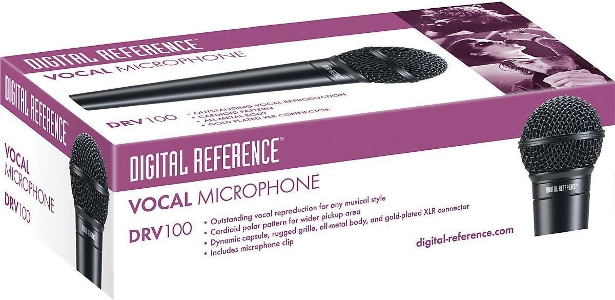 Amazon.com: Digital Reference DRV100 Dynamic Cardioid Handheld ...