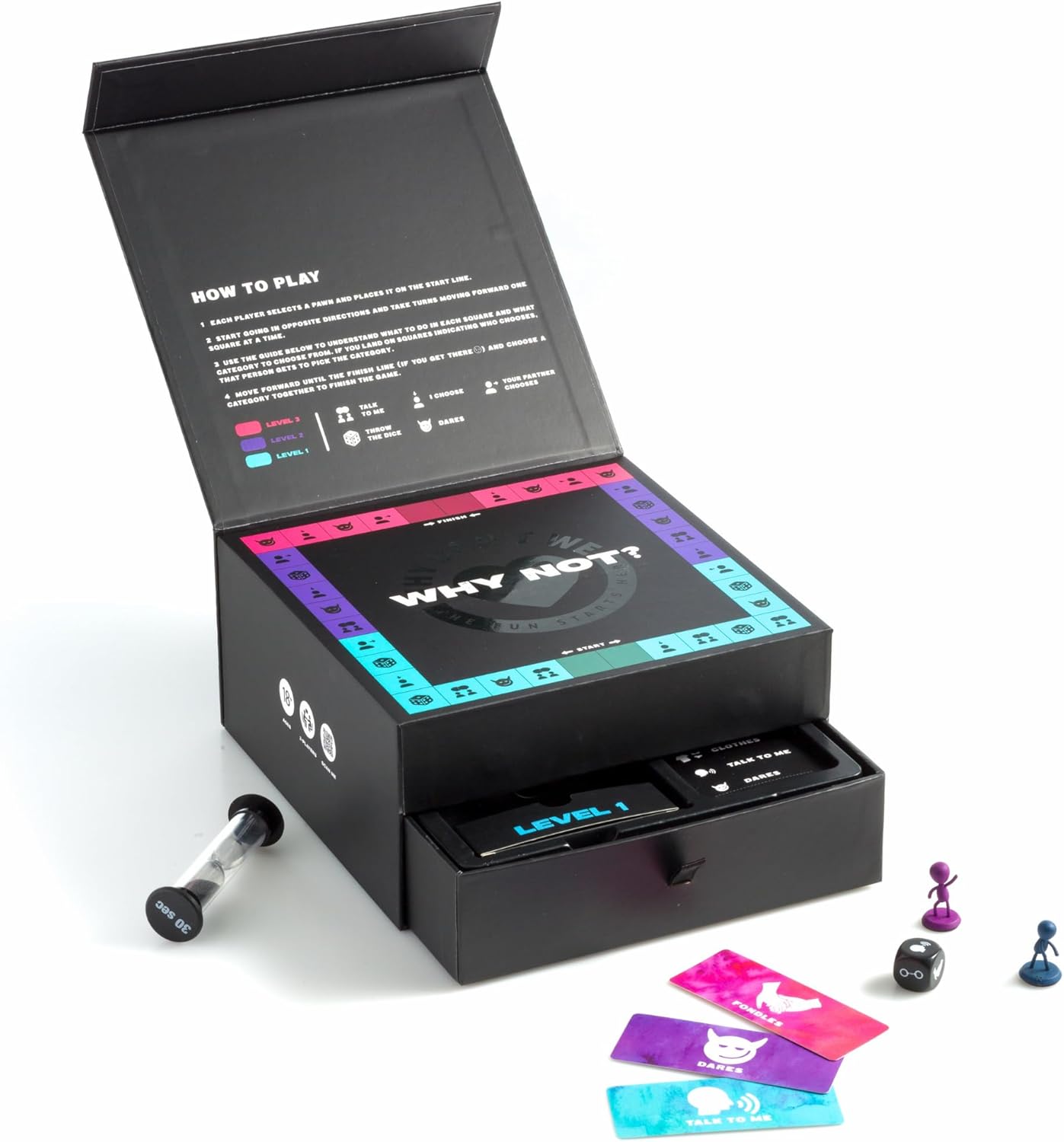 Why Not? Board Game for Couples to Promote Relationship : Amazon.ca: Everything Else