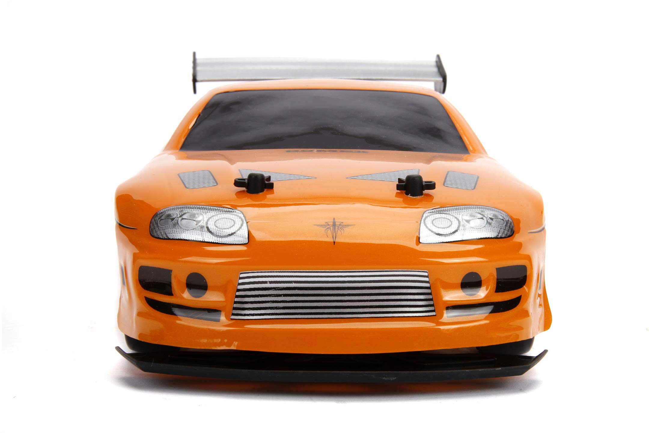 Jada Toys Fast & Furious 1995 Toyota Supra Turbo RC Drift Car with 4 ...