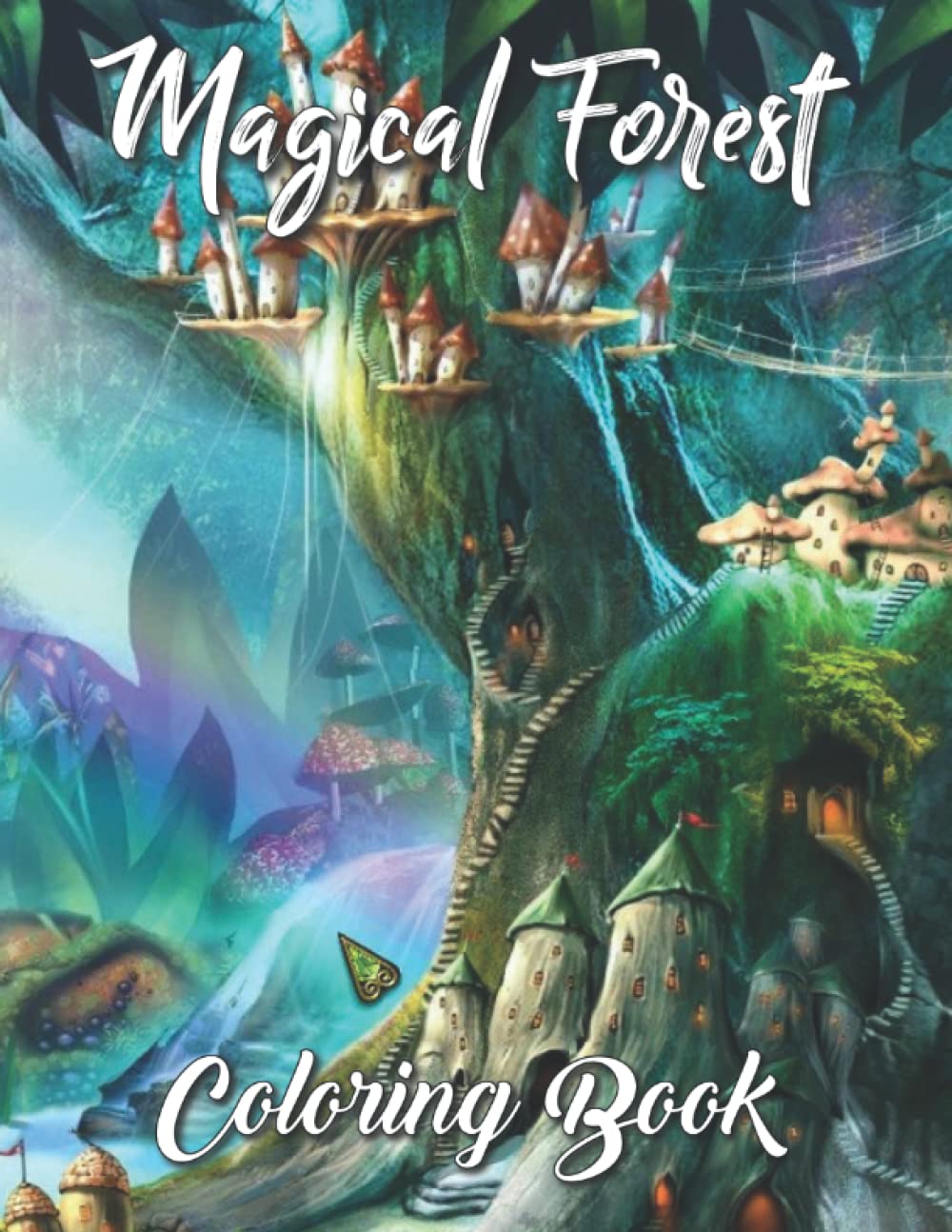 Magical Forest Coloring Book 50 Incredible Coloring Pages Of Dragons ...
