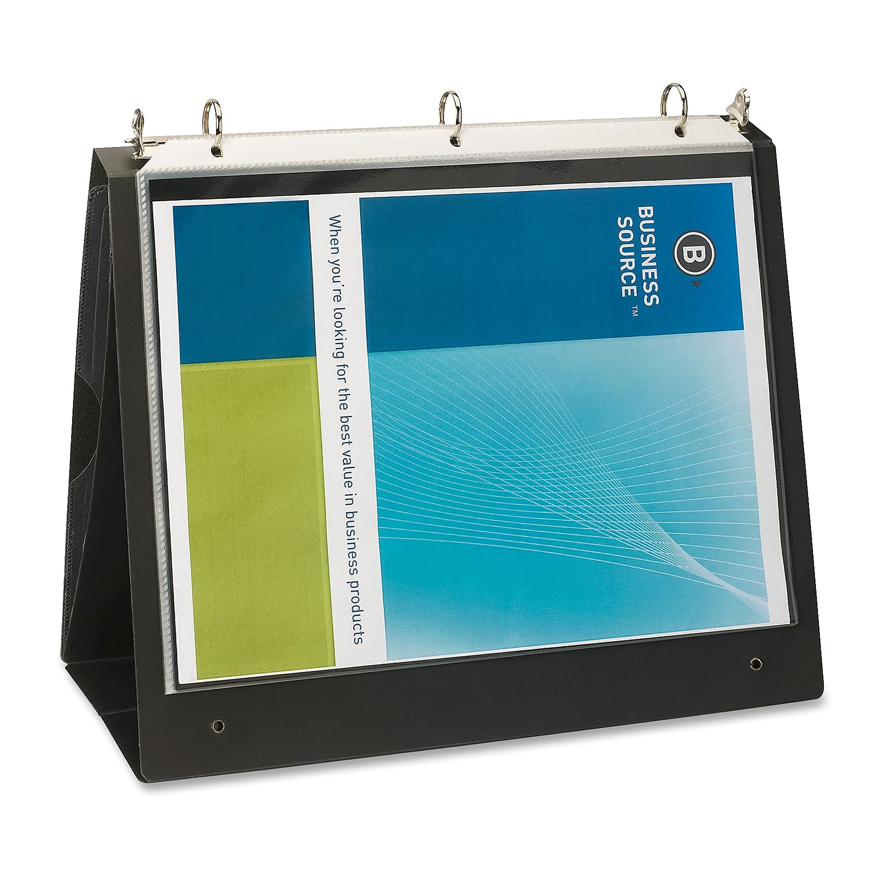 Portable Presentation Easel StoreSMART Vertical Flip Chart Easel Binder ...
