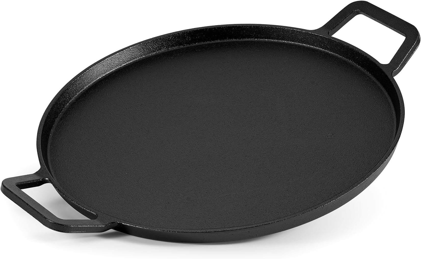 Amazon.com: COOKLIFE 12 Inch Smooth & Light Cast Iron Griddle - Pre ...