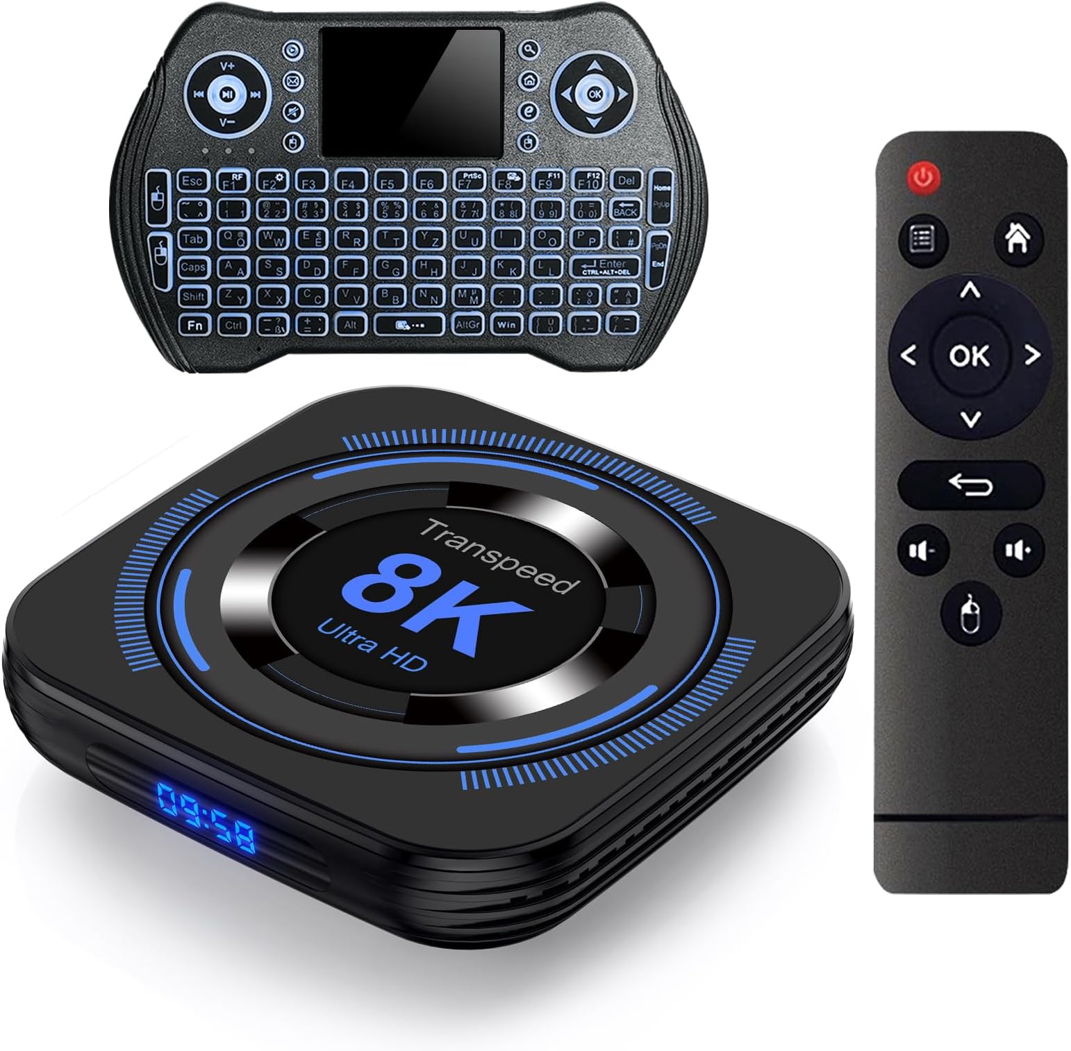 Amazon.com: Android TV Box 13.0, Android Box 4GB RAM 64GB ROM, Quad ...