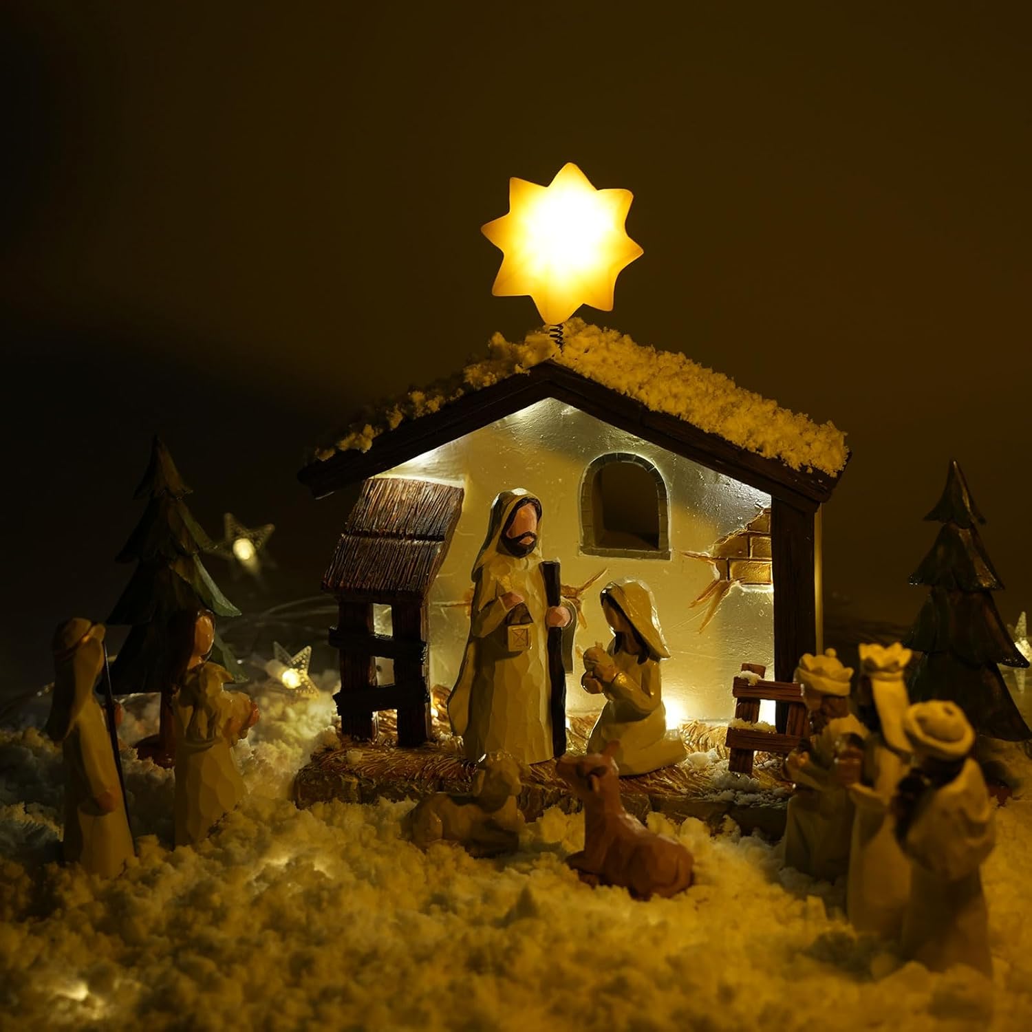 Nativity Set- Nativity Sets & Figures with LED Australia | Ubuy