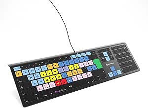 Amazon.com: Avid Media Composer Keyboard - Backlit - For Mac or PC ...