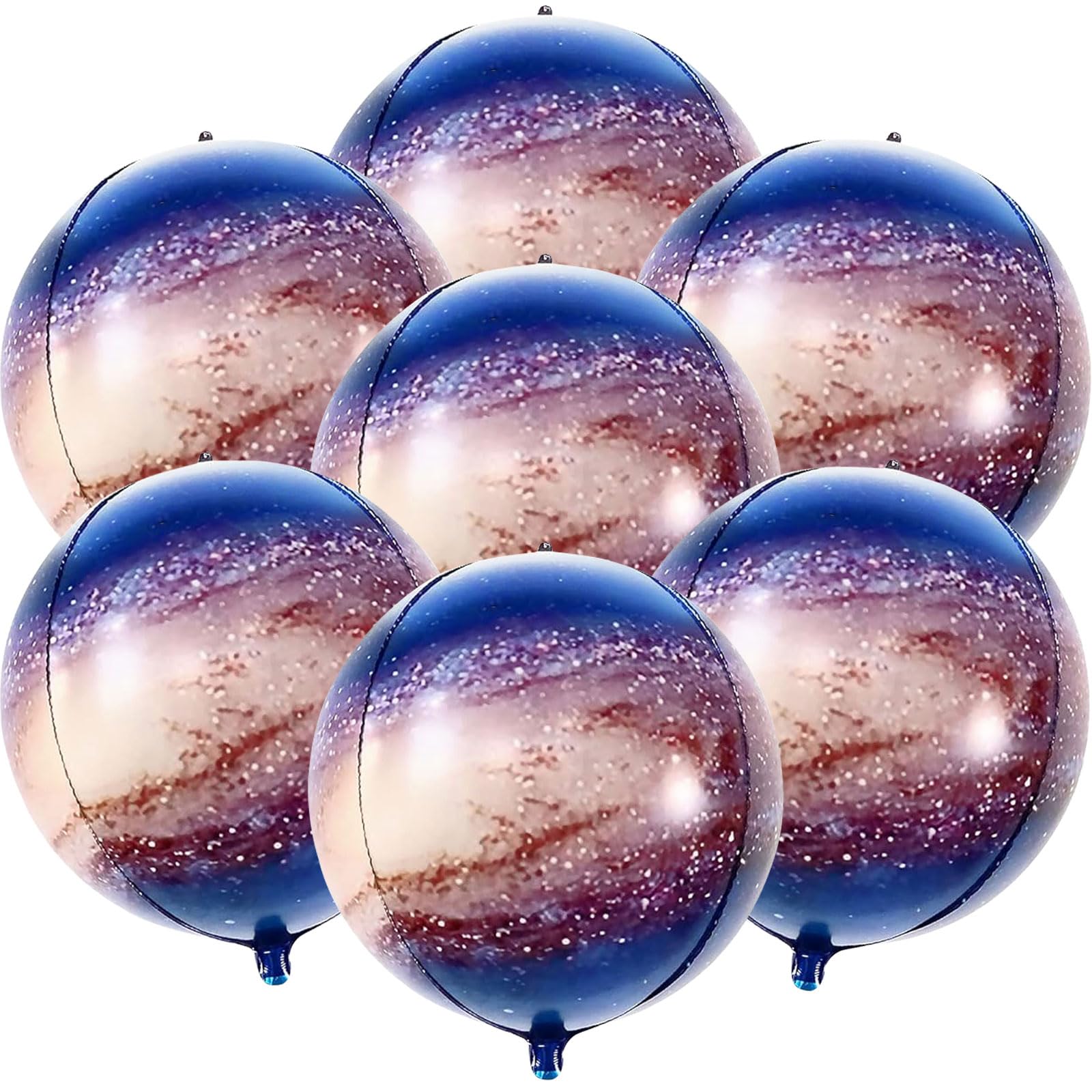 Amazon.com: Big Galaxy Balloons, Round Sphere Space Balloons for Galaxy ...