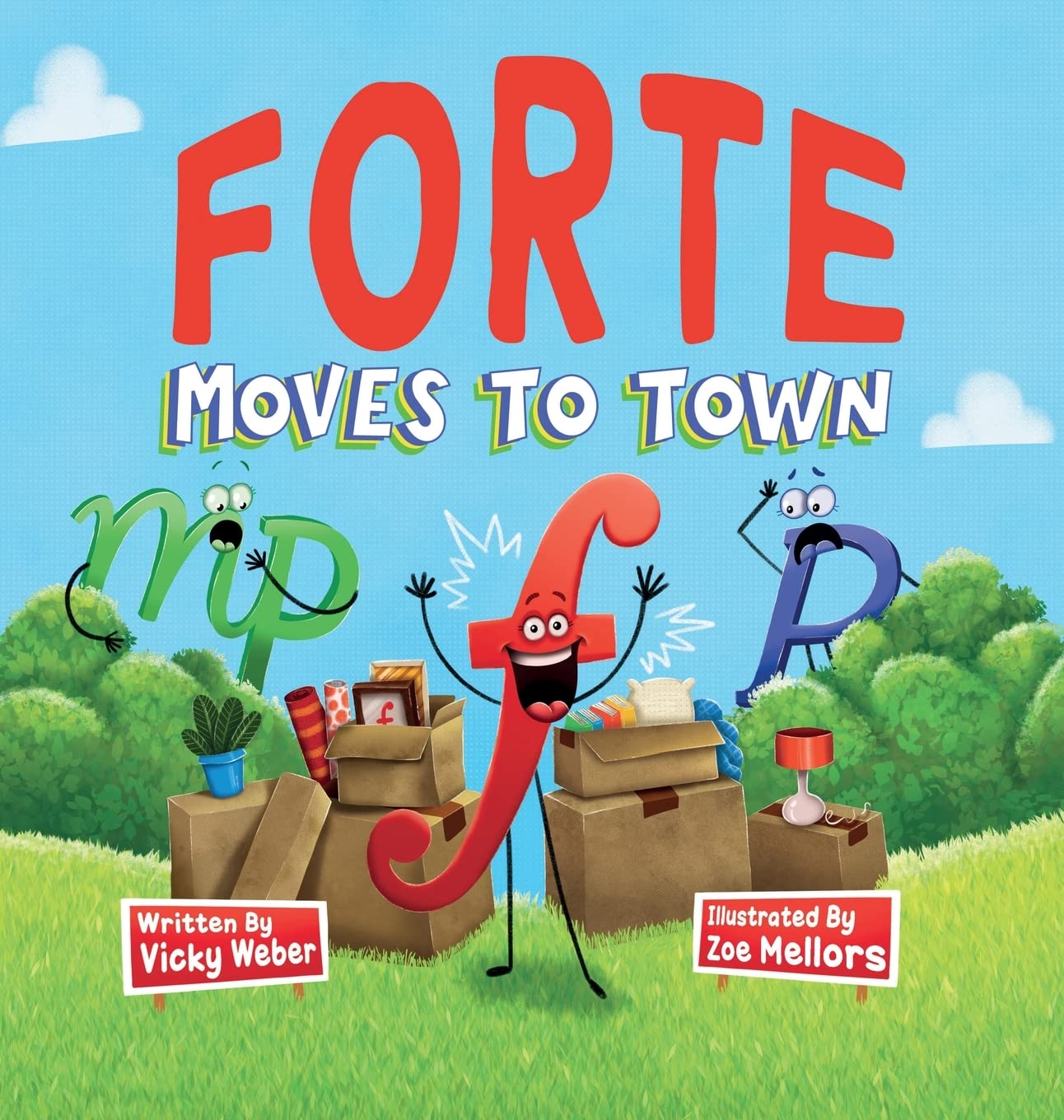 Forte Moves to Town: Weber, Vicky, Mellors, Zoe: 9781958368060: Amazon ...