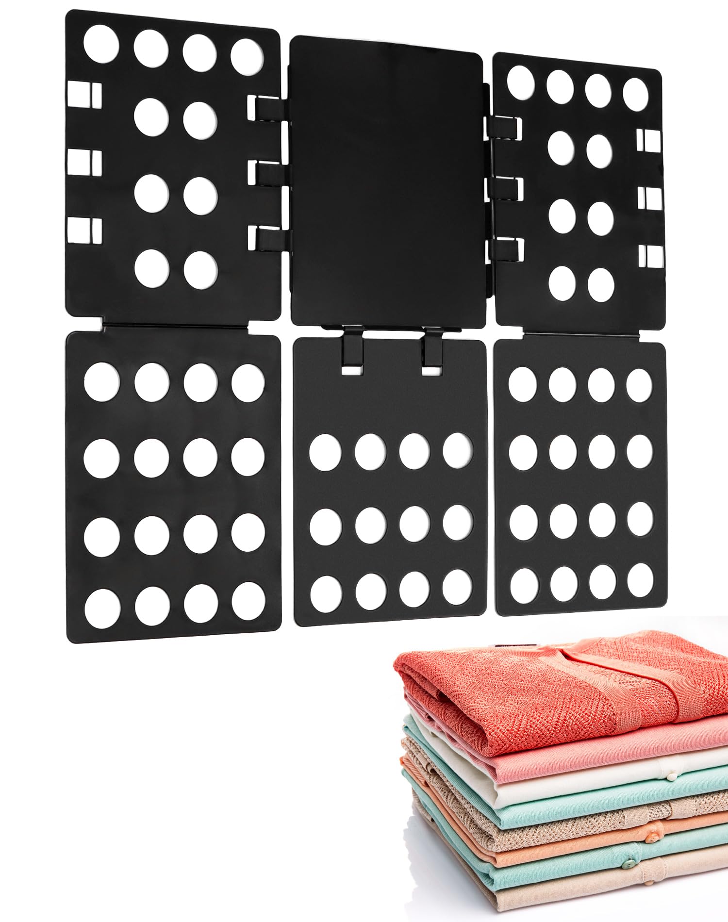 QWORK® Clothes Folding Board, T Shirt Folder, Laundry Folders, Plastic ...