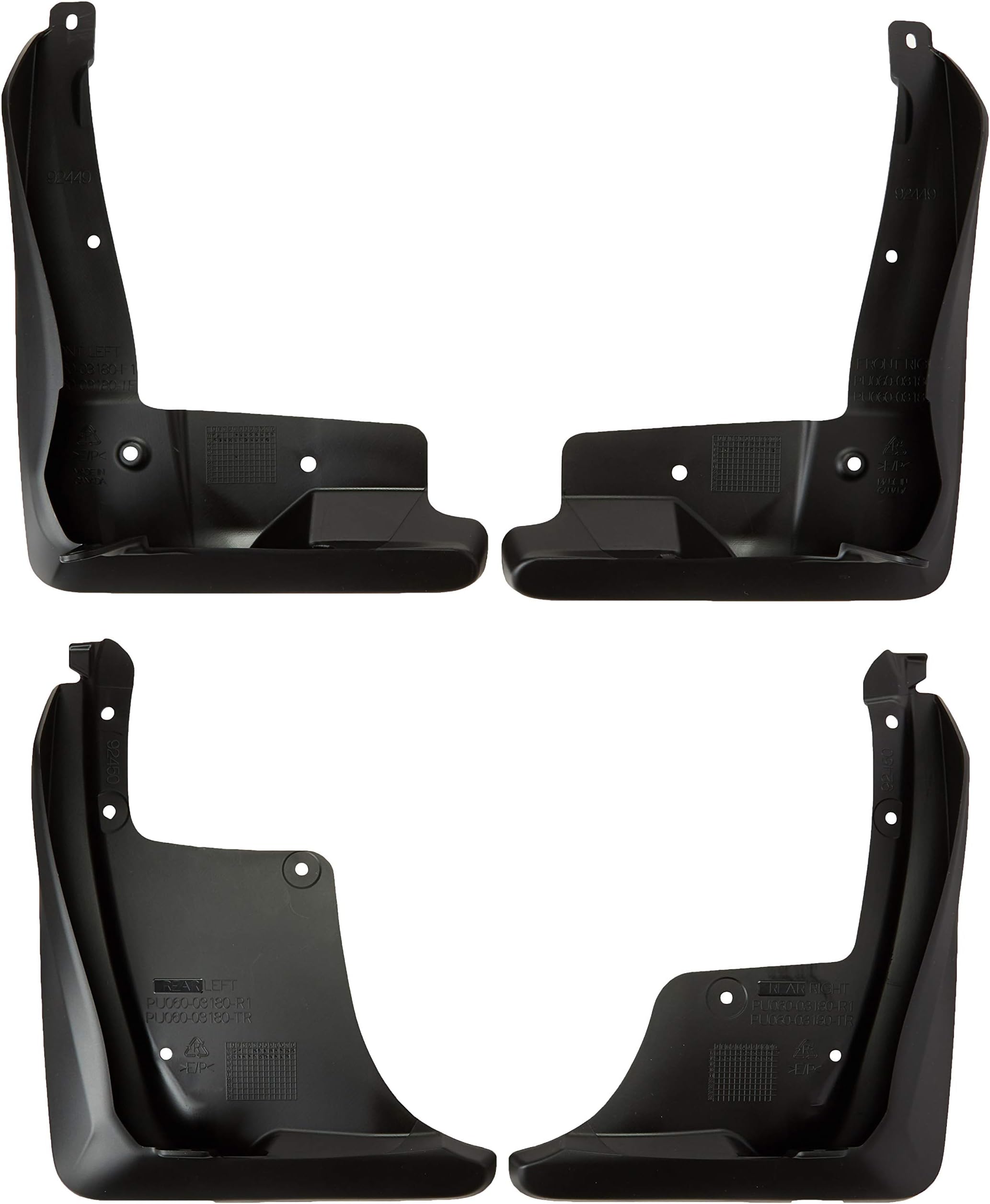 Amazon.com: Genuine Toyota Parts - Mudguard Camryse Kit (PU060-03181-TP ...