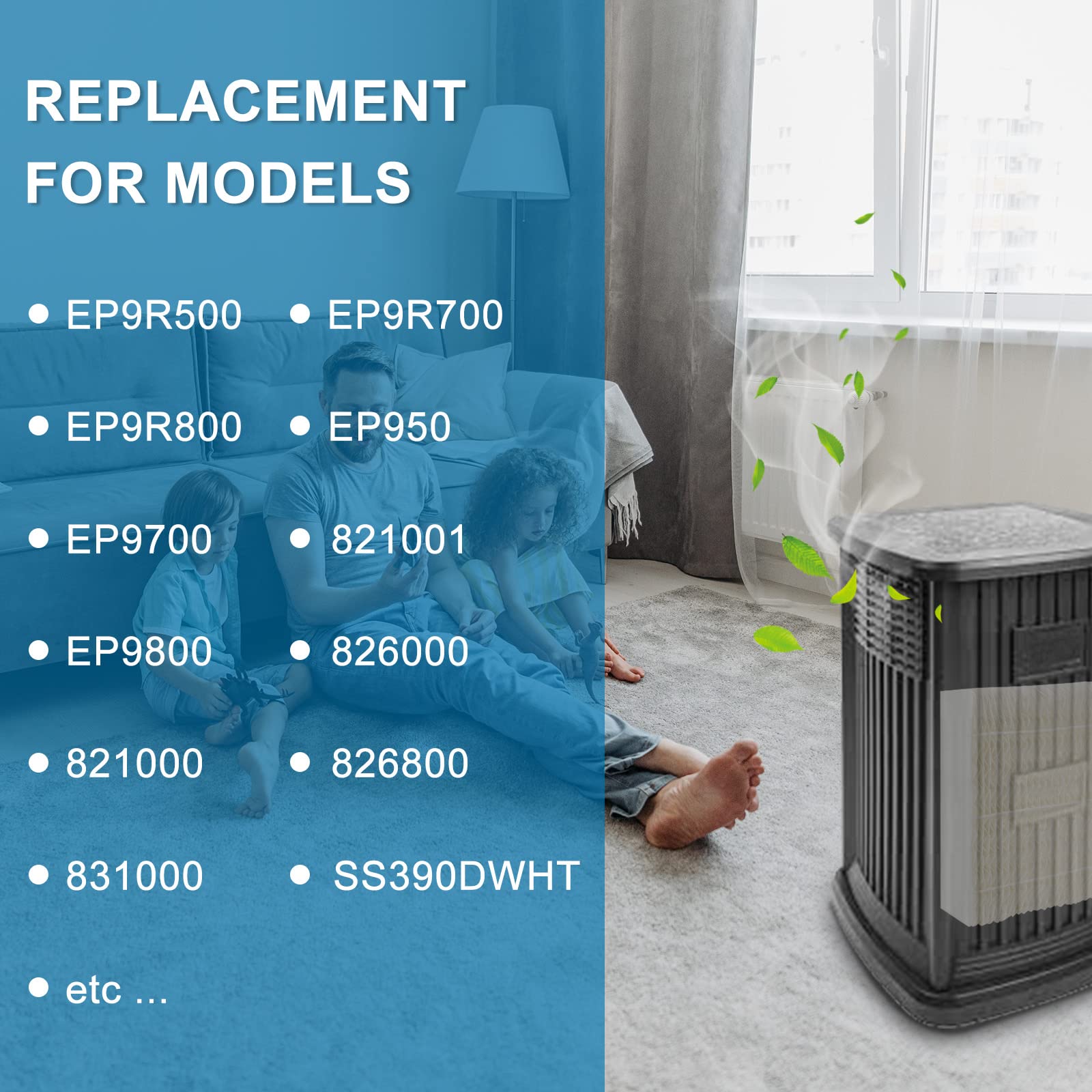 AMI PARTS 1043 Humidifier Wick Filter fit for Essick Air AIR.CARE ...