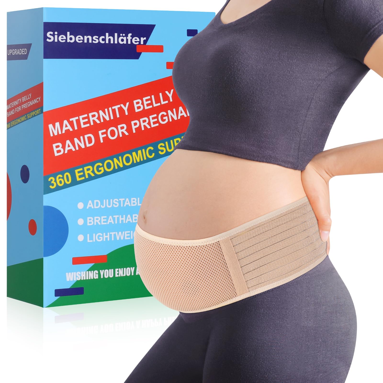 Belly Bands for Pregnant Women Pregnancy Belly Band, Maternity Support ...