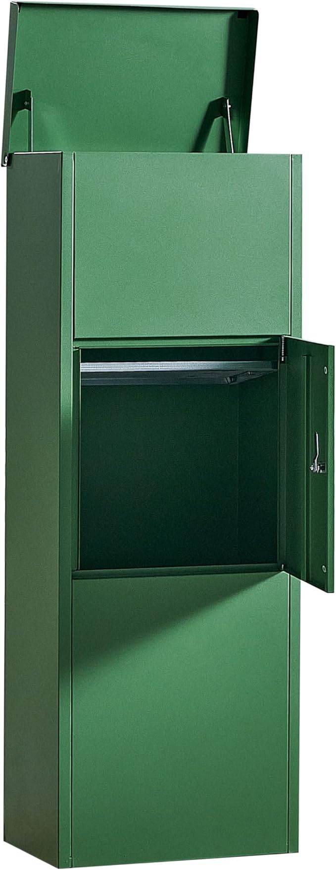 Large Parcel Box Outdoor Parcel Delivery Box Parcel Drop Box Metal Post ...