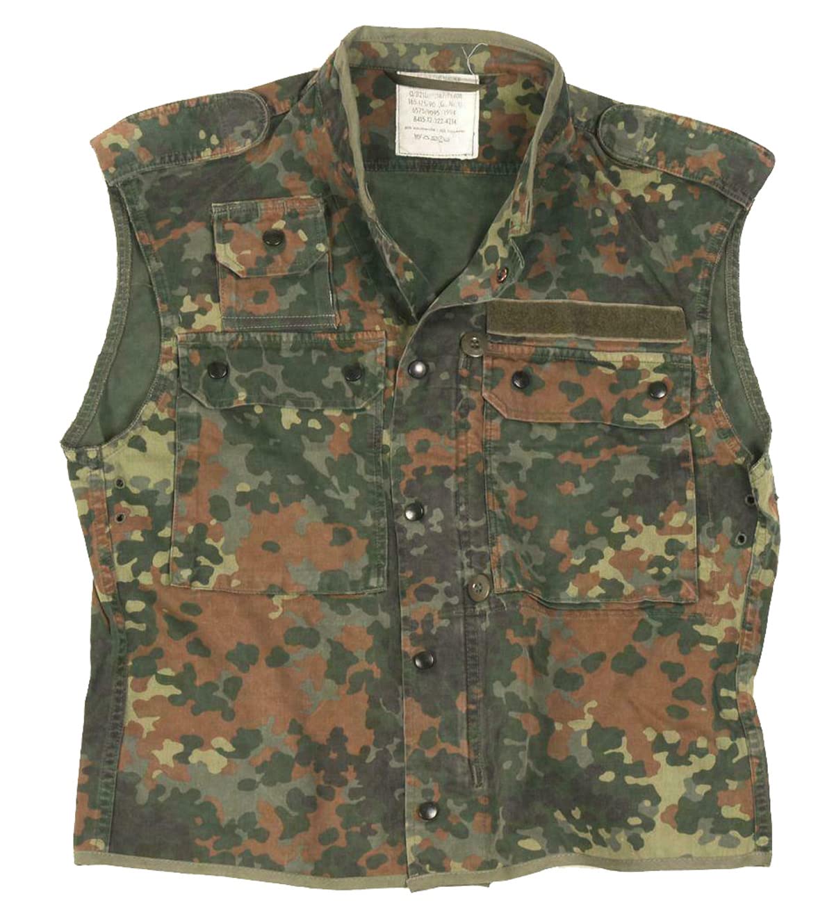 Buy viz-uk wear German Army Flecktarn Camoue Field Vest Grade 1 Online ...