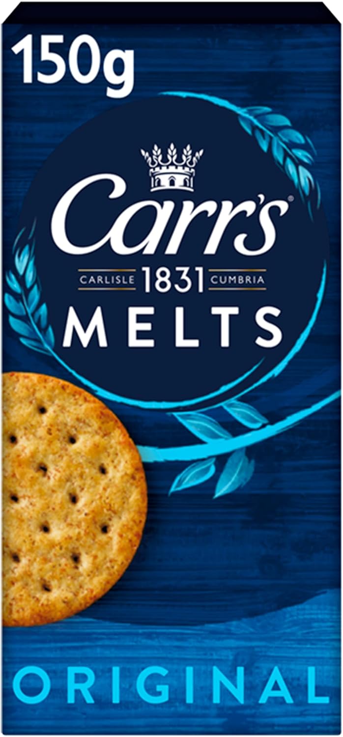 Carr's Original Melts Biscuits, 150 g (Pack of 1) : Amazon.co.uk: Grocery
