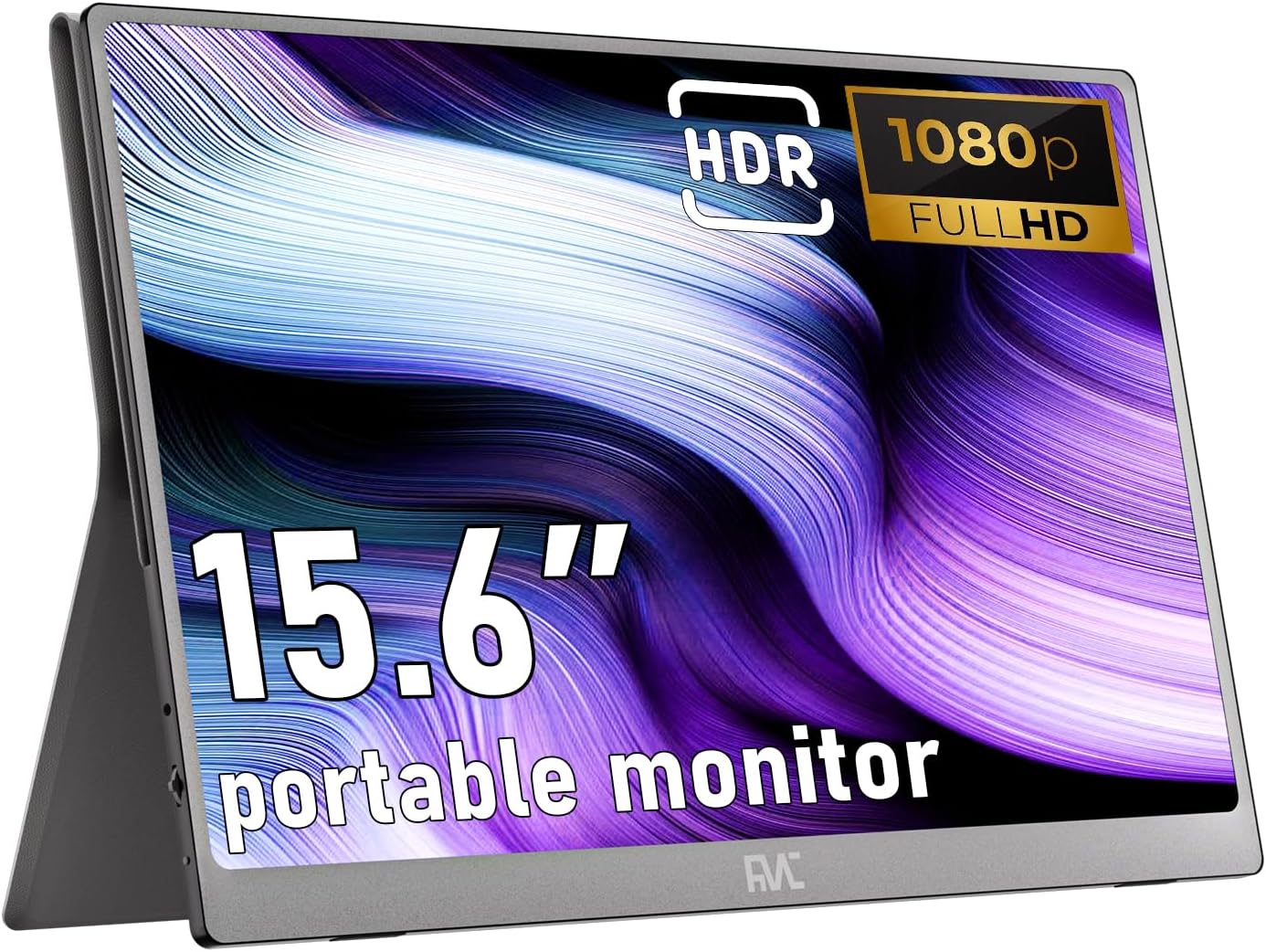 Amazon.com: HONGO Portable Monitor 15.6inch FHD 1080P Laptop Monitor ...