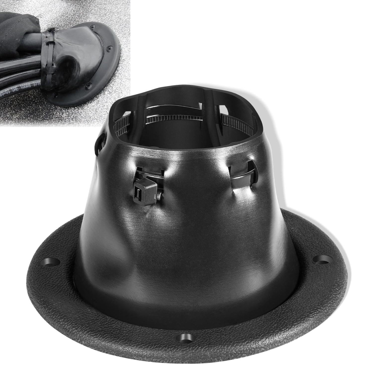 Amazon.com: Marine Cable Boot - Boat Transom Steering Wires Boot with ...