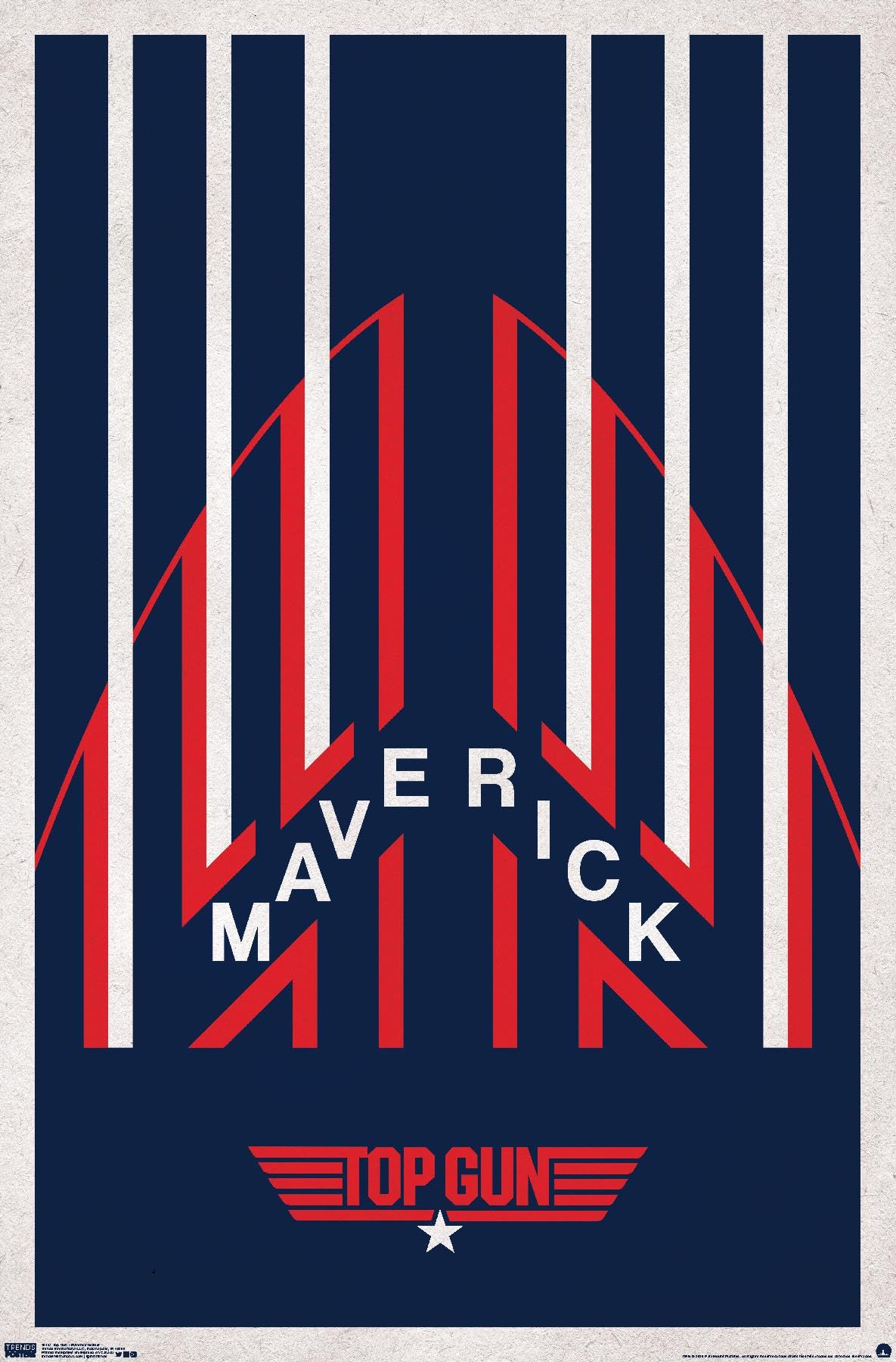 Amazon.com: Trends International Top Gun - Maverick Helmet Wall Poster ...