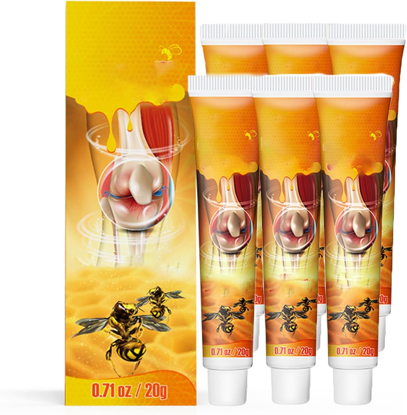 Amazon.com: Dragon Honor 3PCS Beevenom New Bee Venom Professional Gel ...